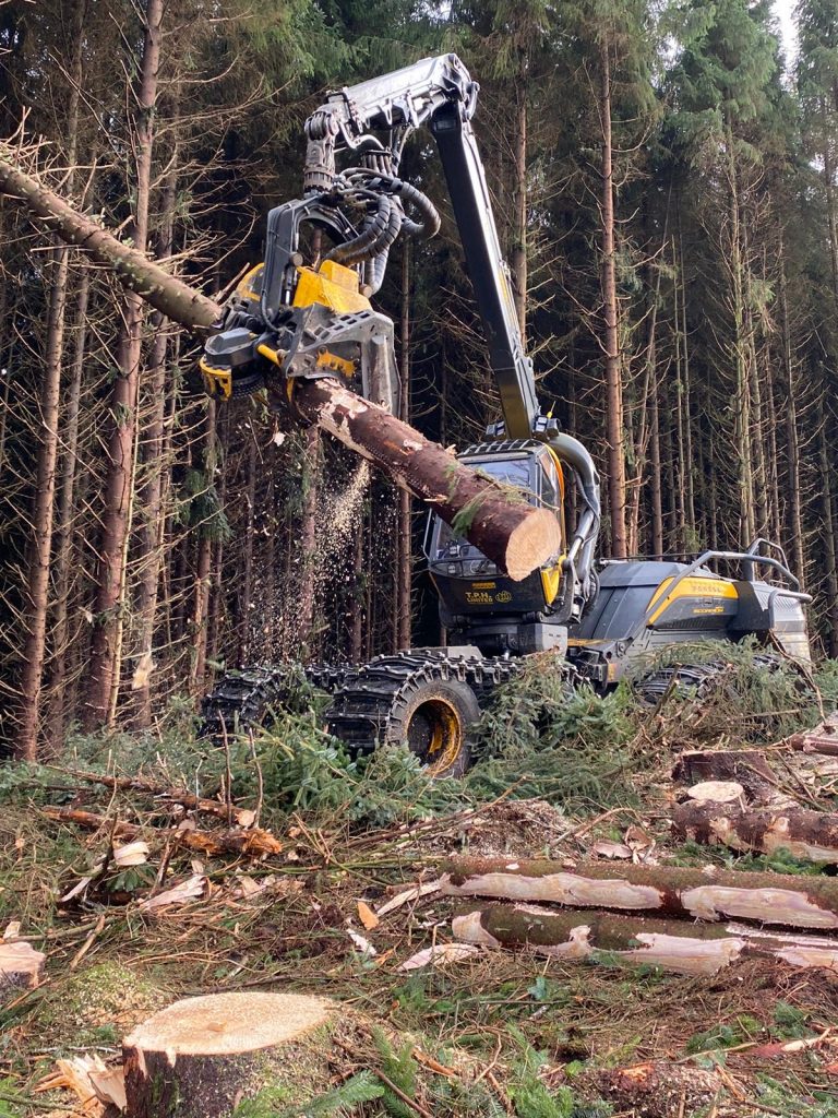 Ponsse Scorpion King Harvester Report | Forest Machine Magazine