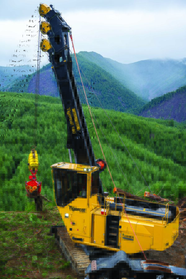 Tigercat Yarder with 180 Swing | Forest Machine Magazine