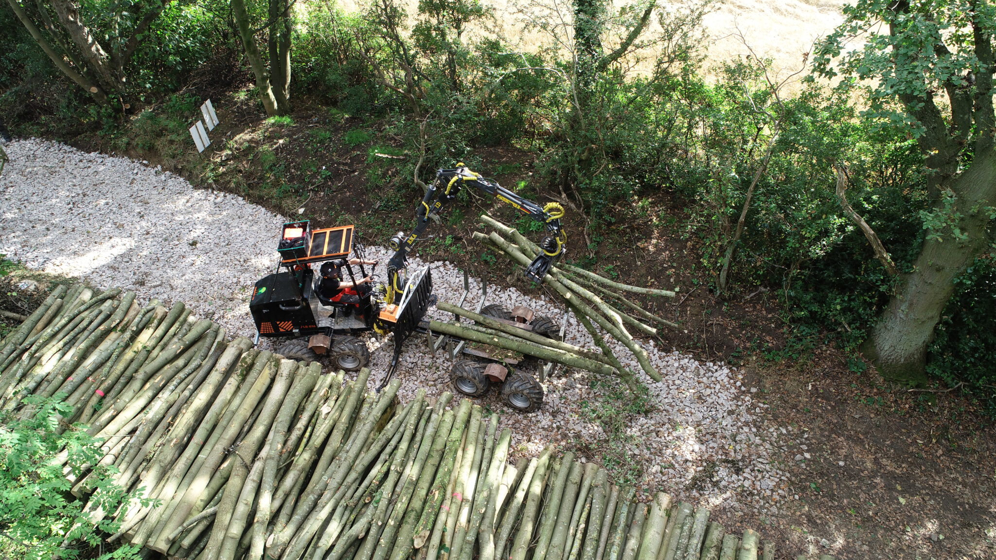 Logbullet Low Impact Mini Forwarder | Forest Machine Magazine