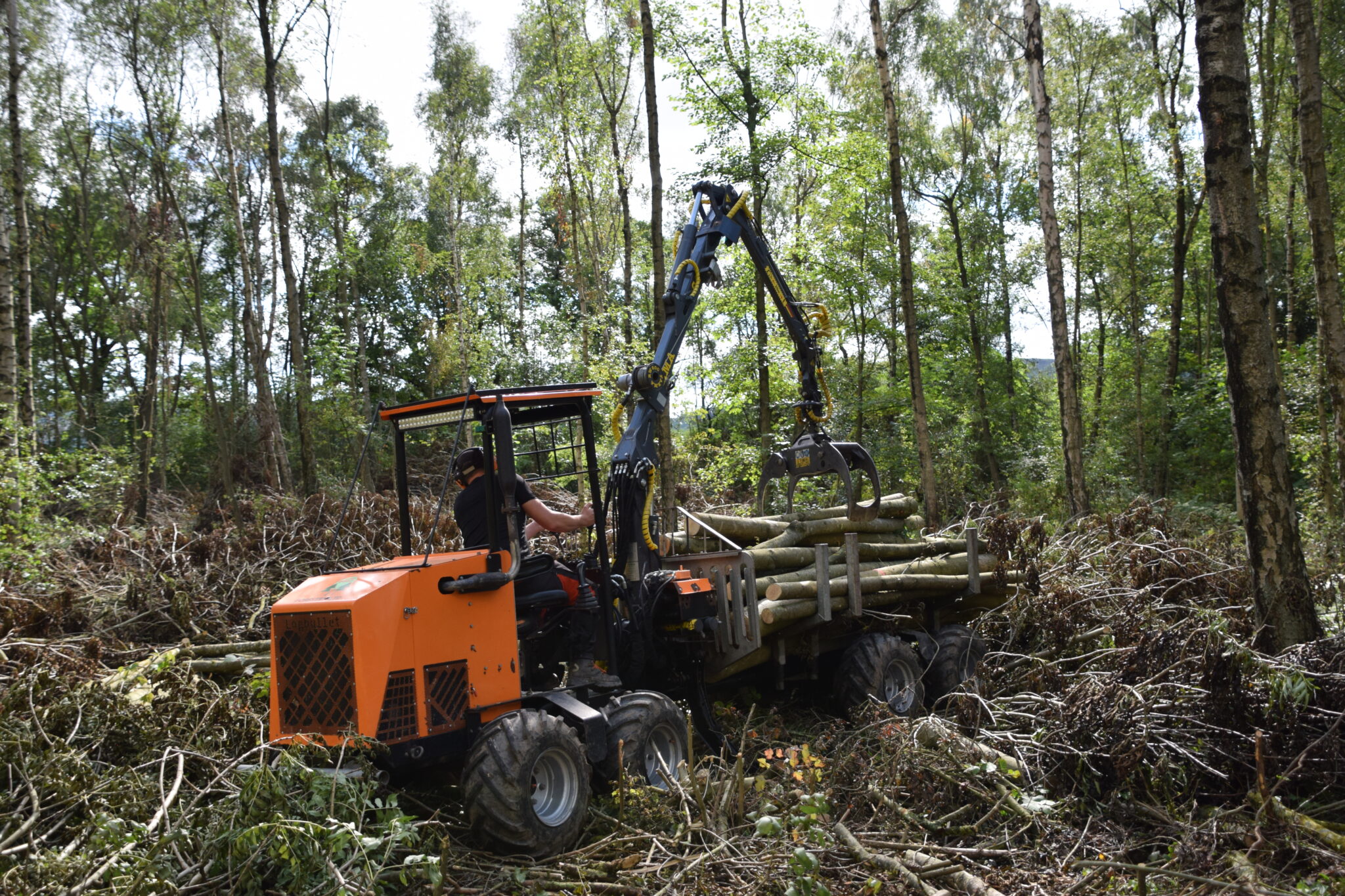 Logbullet Low Impact Mini Forwarder | Forest Machine Magazine