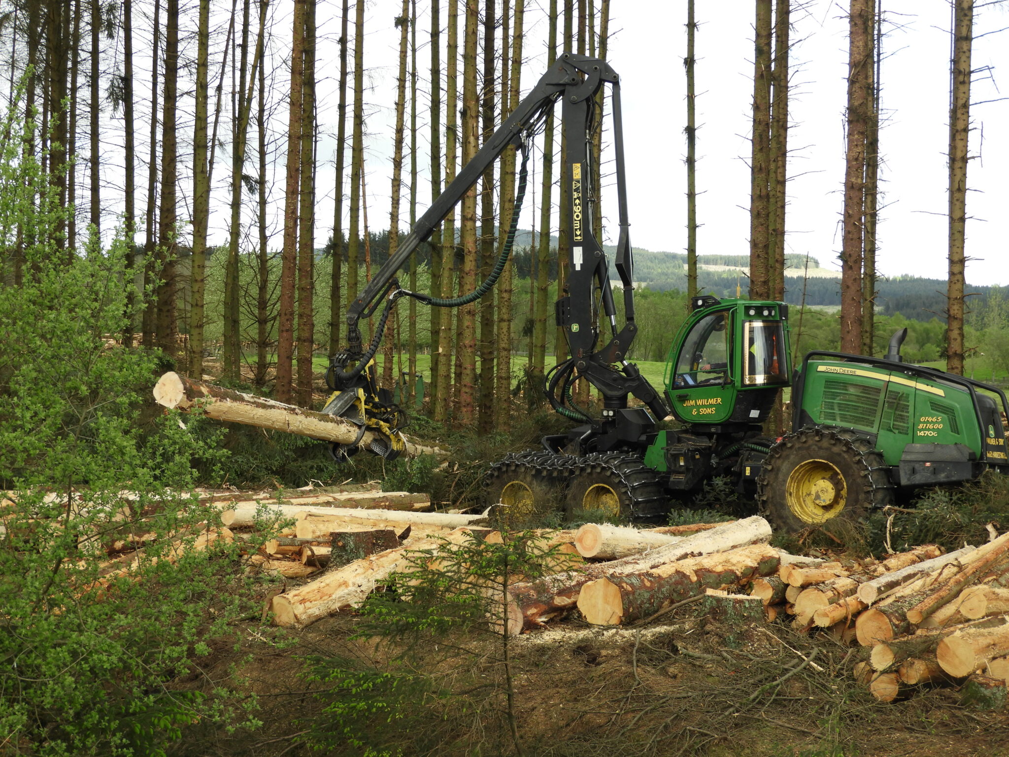 Jim Wilmer & Sons Timber Harvesting | Forest Machine Magazine