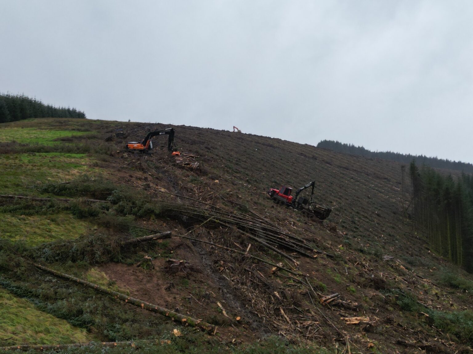 Steep Slope Logging | Forest Machine Magazine