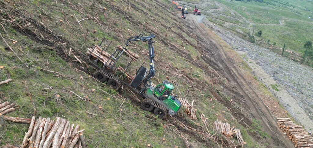 Steep Slope Logging | Forest Machine Magazine