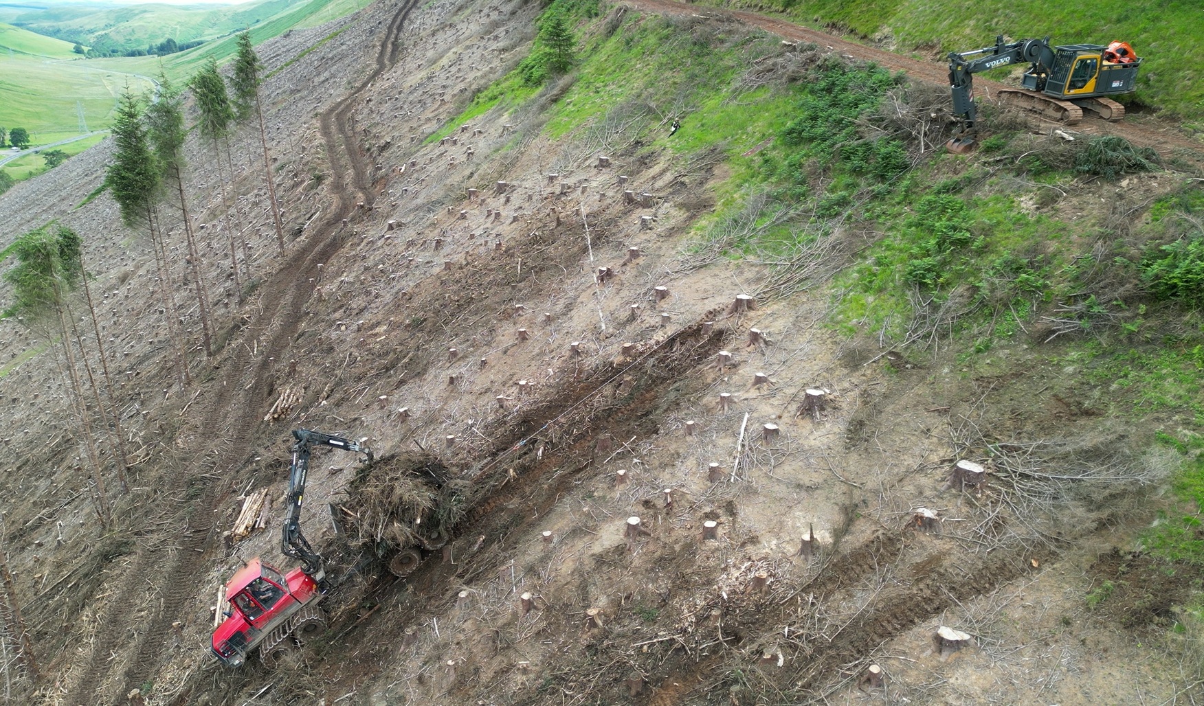 Steep Slope Logging | Forest Machine Magazine
